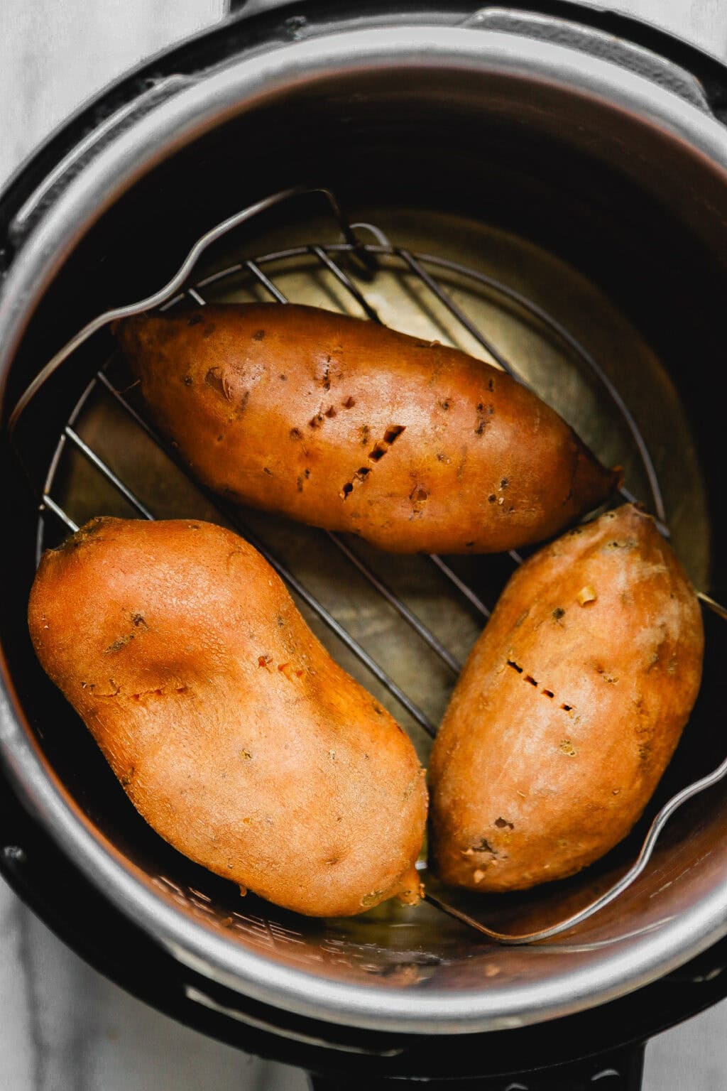 Fluffy, Tender Sweet Potatoes In The Instant Pot - Casa de Crews